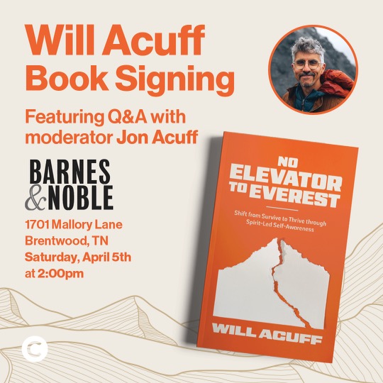 Join us for Will's Book Signing! - Corner to Corner